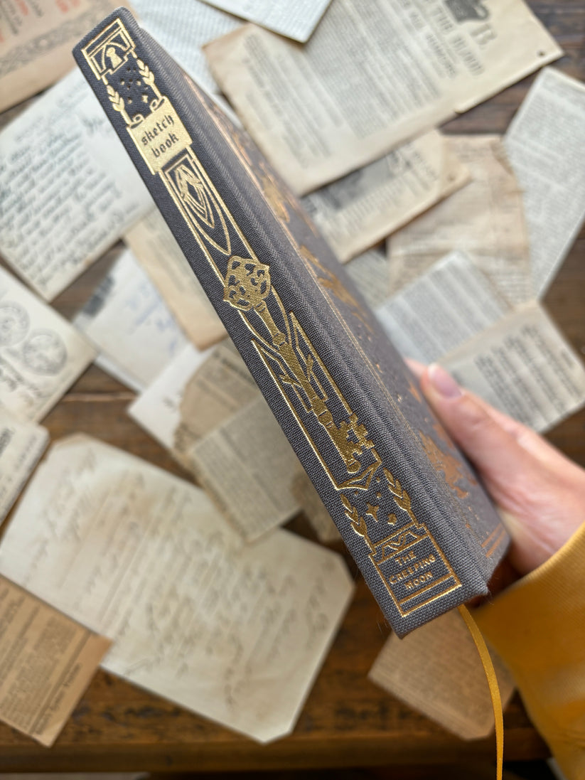 The Oracle - B6 black paper notebook, 150 gsm – The Creeping Moon