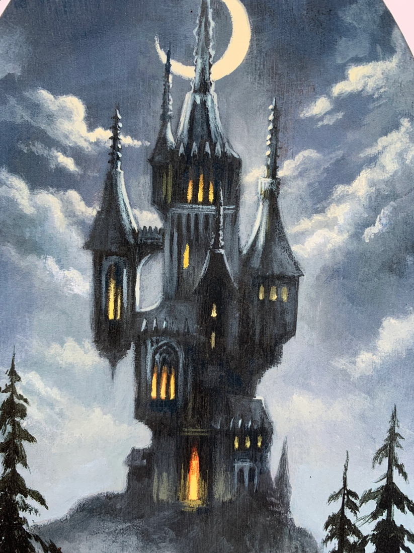Vampire castle 7x10 fine art print – The Creeping Moon